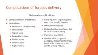 Operative Vaginal Delivery | PPTX