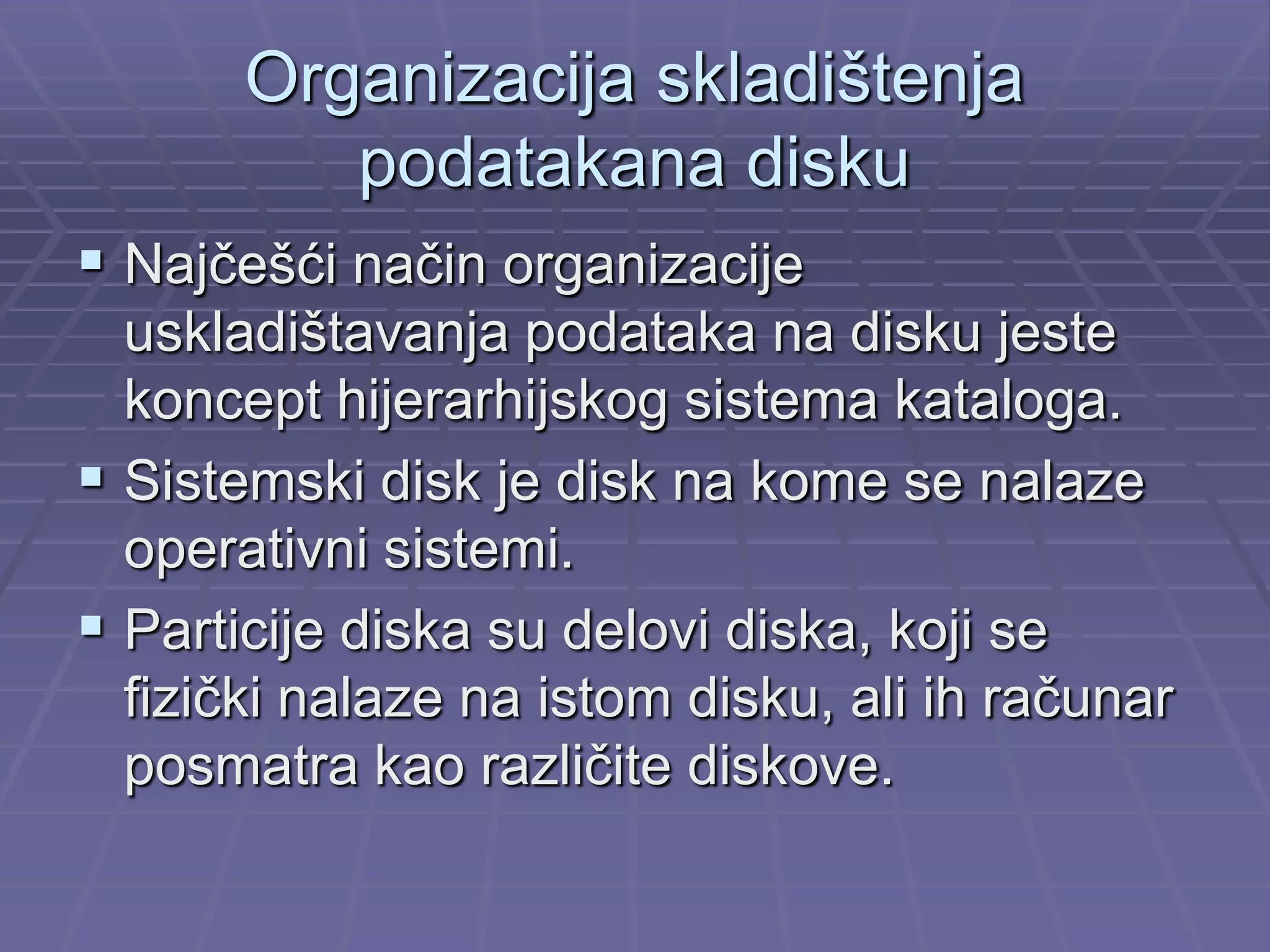 Operativni sistemi | PPT