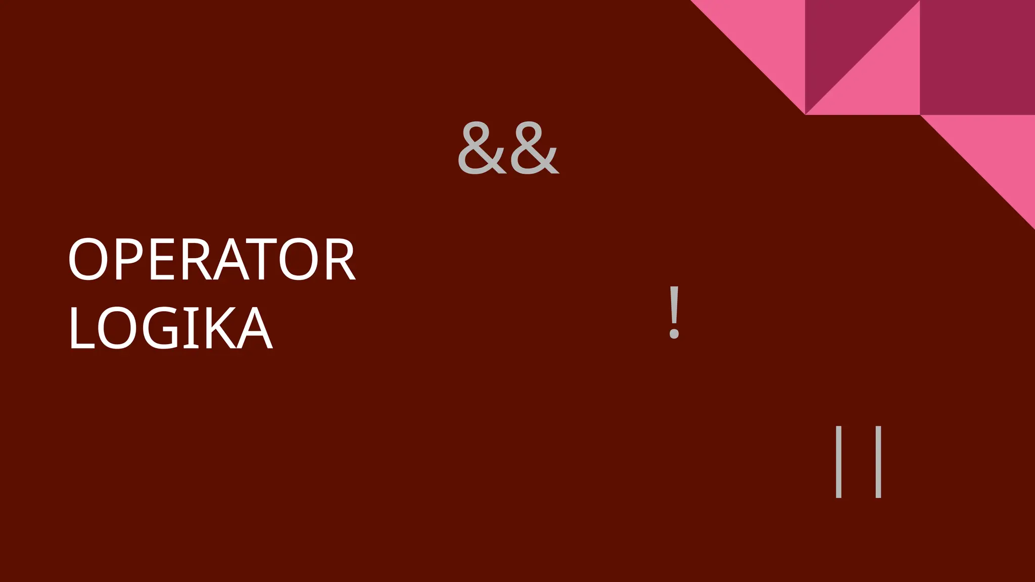 Operator Java Dasar-Dasar Pemograman.pptx