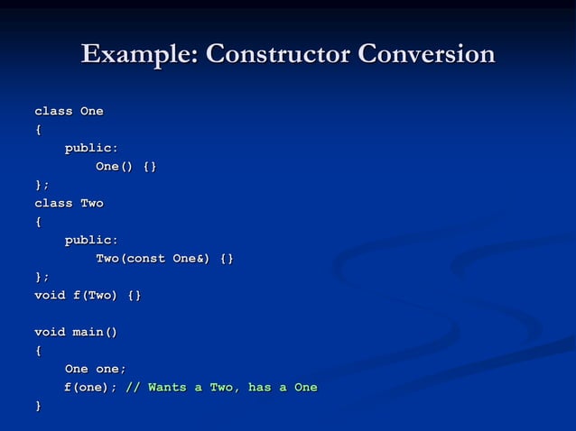 Operator overloading | PPTX