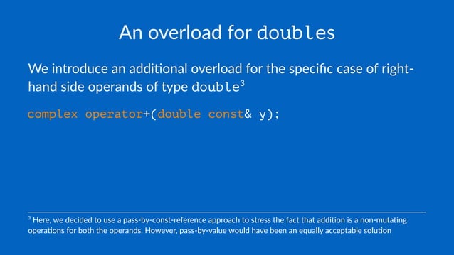 Operator overloading in C++ | PPT