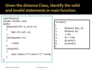 Operator overloading | PPT