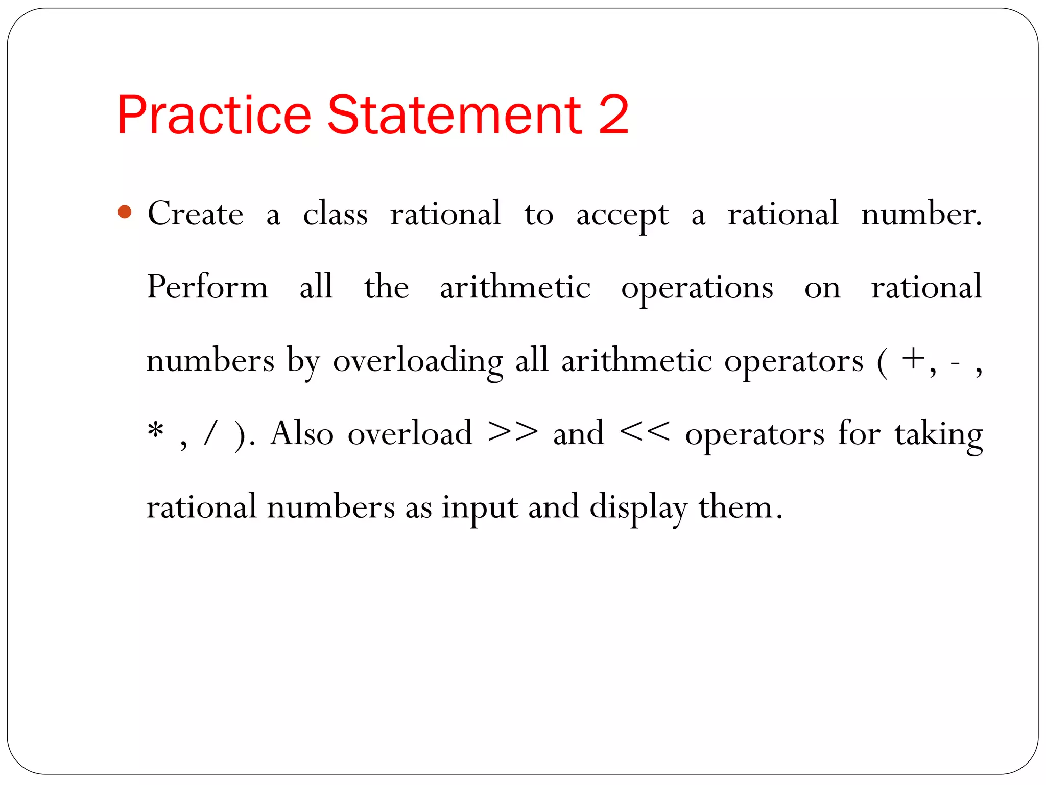 Operator overloading | PDF