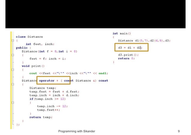 Operator Overloading In C Pdf Programming Languages Computing