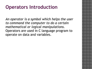 Operators | PPT