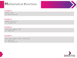 Python : Operators | PDF