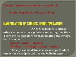 Operators in C++ | PPT