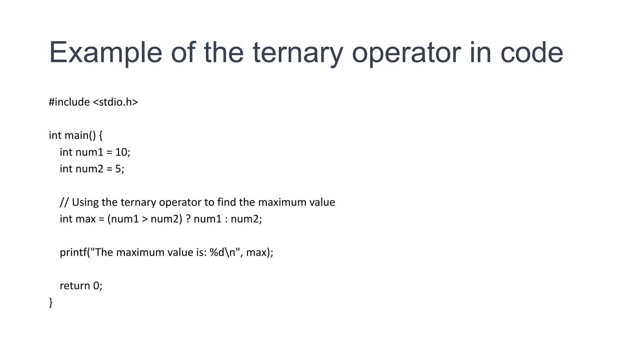 Operators1.pptx | Programming Languages | Computing