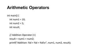 Operators1.pptx | Programming Languages | Computing