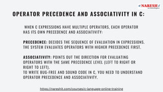 Operators and Expressions in C Language.pdf