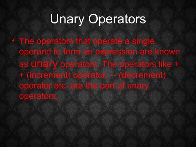Operators in C++ | PPT