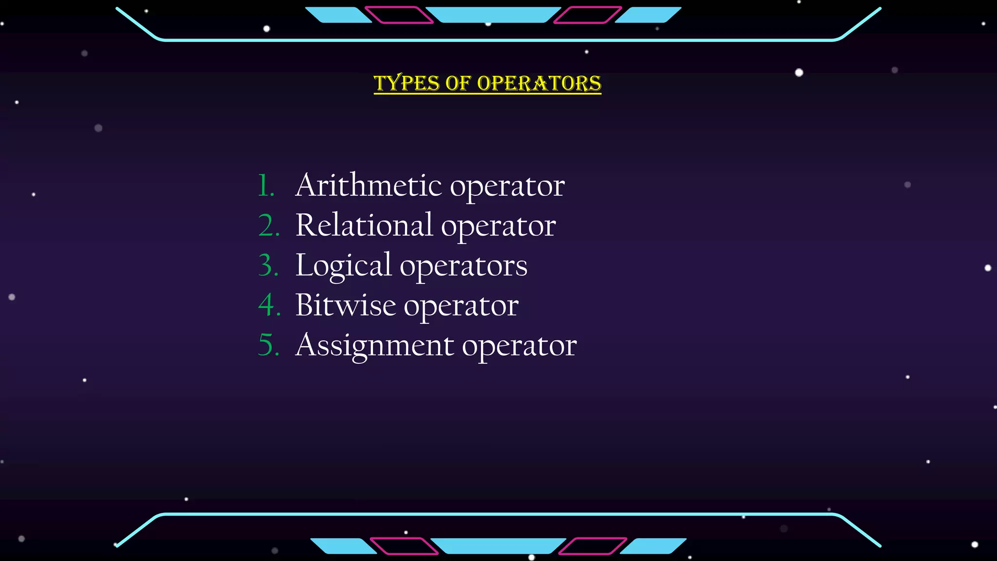 Operators in c++ | PPTX