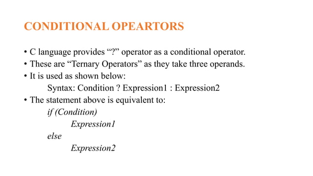 OPERATORS IN C.pptx