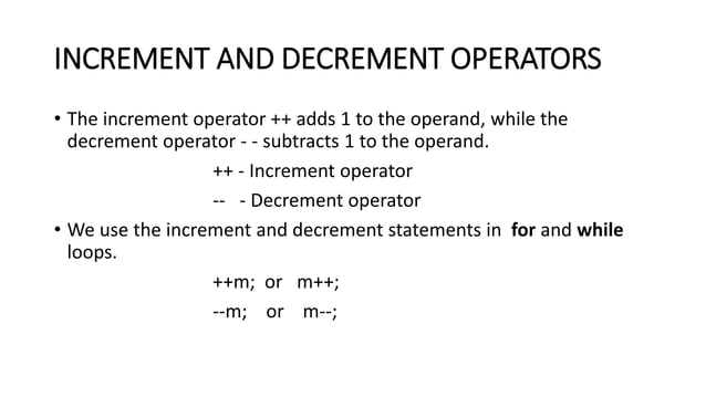 OPERATORS IN C.pptx