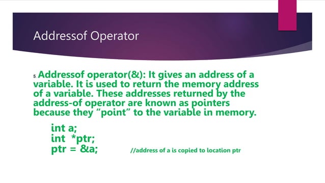 This slide contains information about Operators in C.pptx