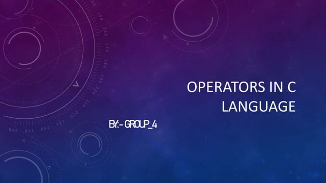 Operators in c language.pptx