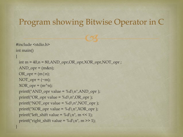 Operators in c programming | PDF