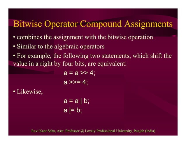 Operators in java | PDF | Programming Languages | Computing
