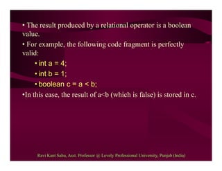 Operators in java | PDF | Programming Languages | Computing