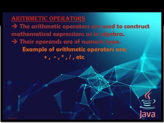Operators in java presentation | PPT