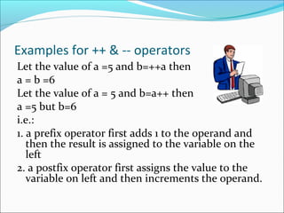 operator | PPT