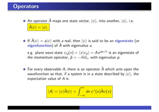 Operators n dirac in qm | PDF