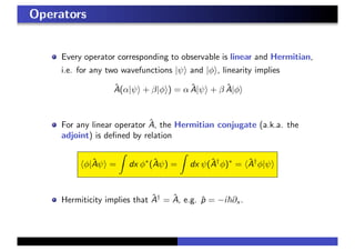 Operators n dirac in qm | PDF