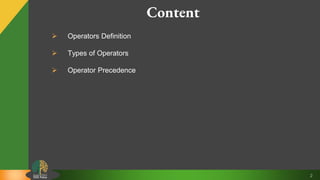 Operators used in vb.net