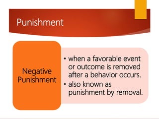 Operant Conditioning Theory | PPTX