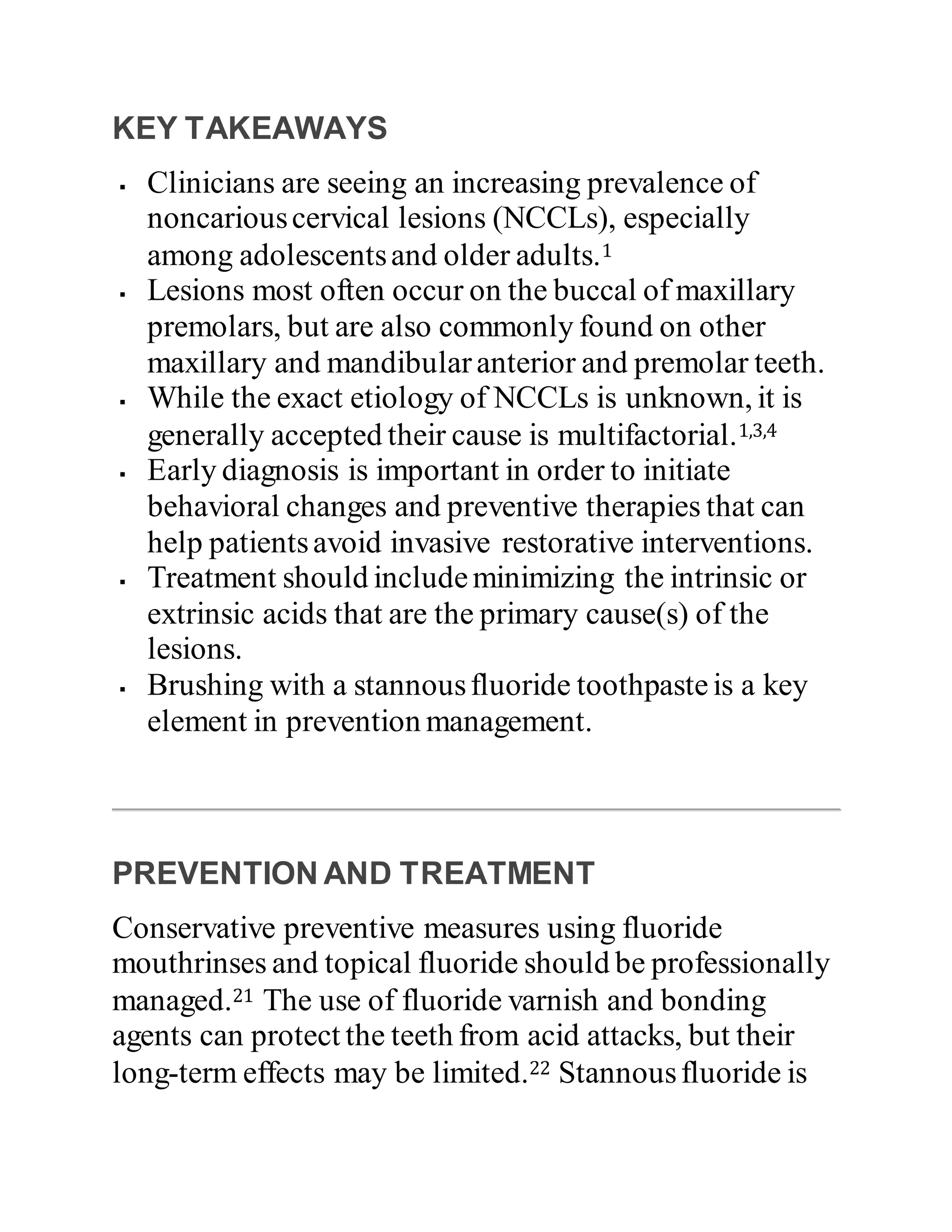 Non carious lesions Operetive research project | DOCX