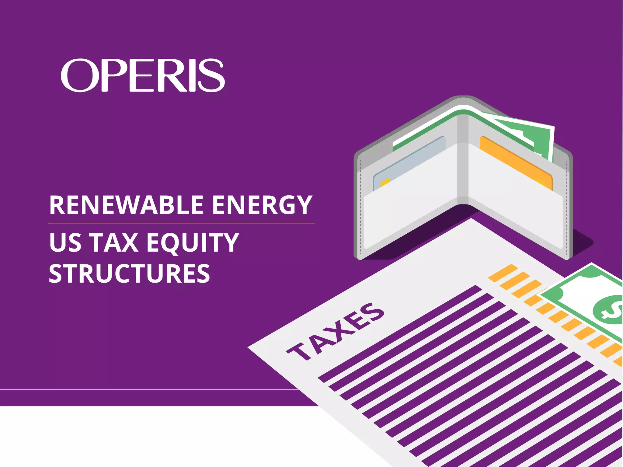 Renewables Infrastructure Projects - Examining US Tax Equity Structures ...