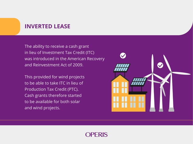 Renewables Infrastructure Projects - Examining US Tax Equity Structures ...