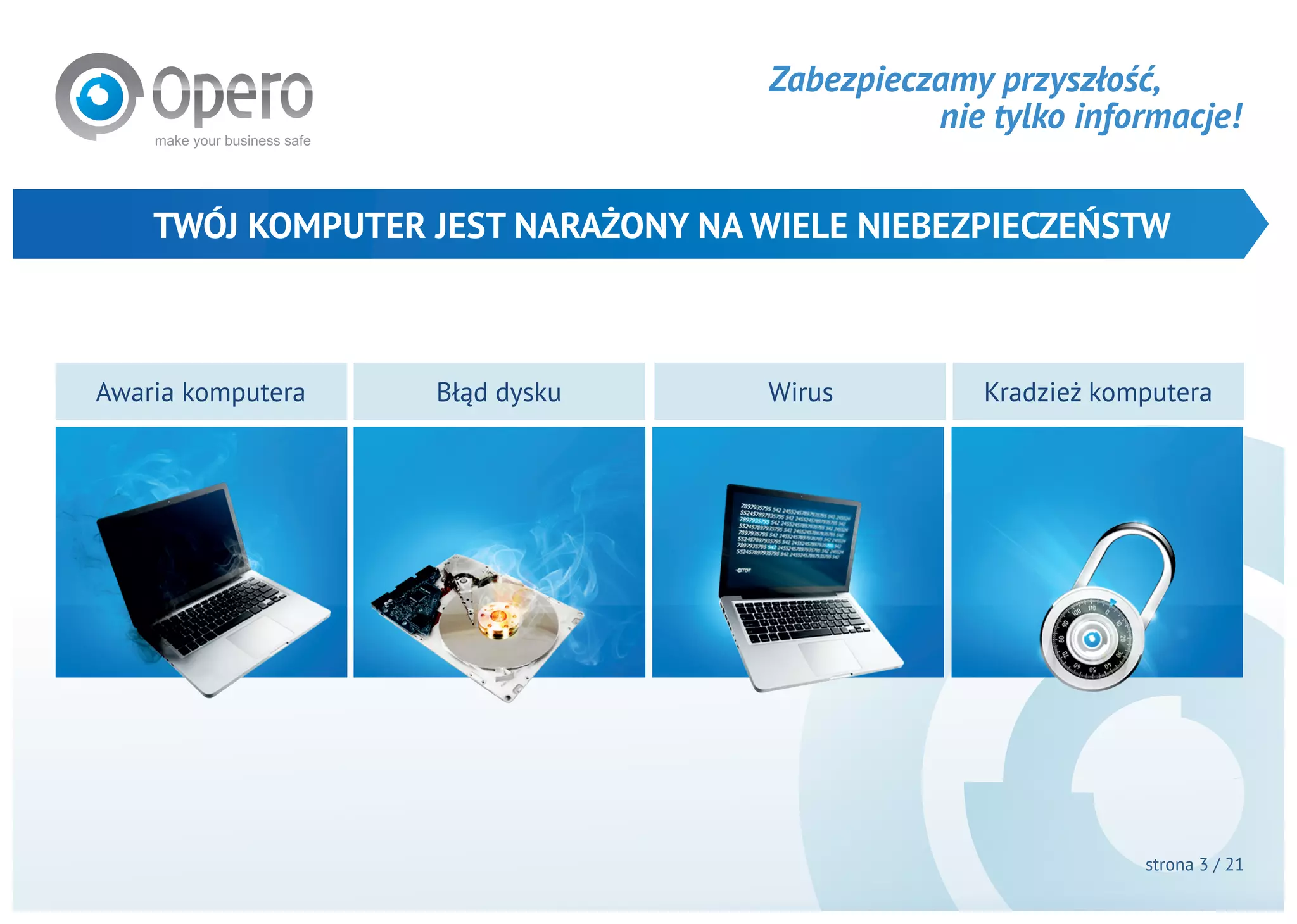 Opero Backup - prezentacja produktu | PPT
