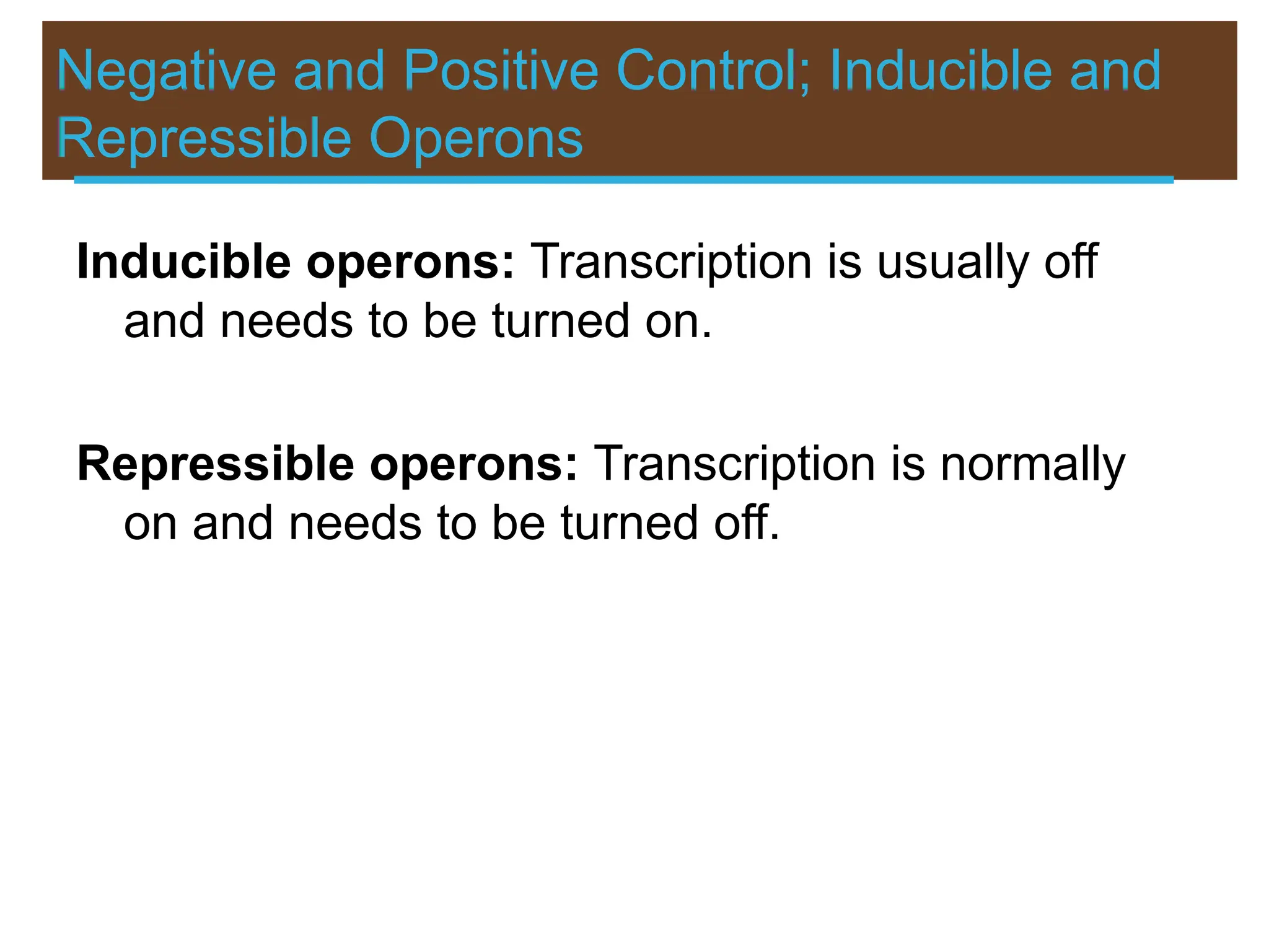 Lac operon, trp operon, Operon, structure and regulation | PPT