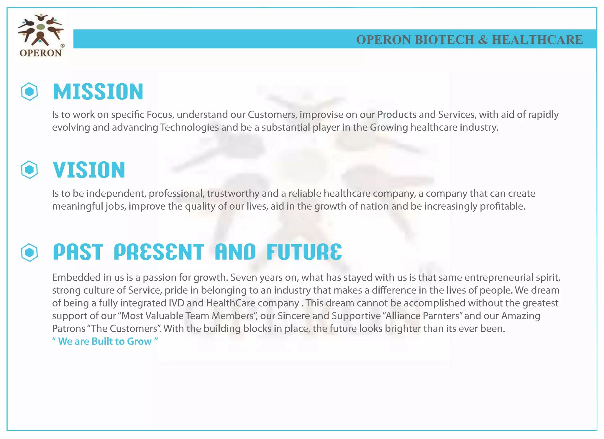 Operon Biotech & Healthcare - Product Catalog | PPTX | Medical Tests ...