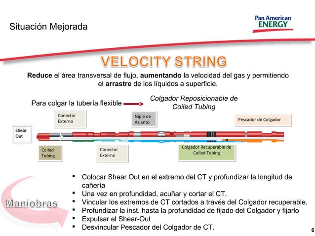 Operqciones de velocity string con coiled tubing 1 | PPT