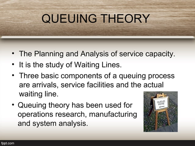 Opersea report waiting lines and queuing theory | PPT | Business ...