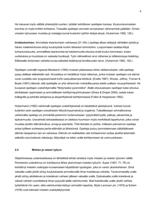 Opettajan työura | PDF