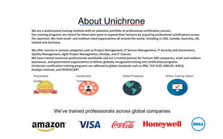 Operational Excellence-CPOE-Unichrone | PPTX