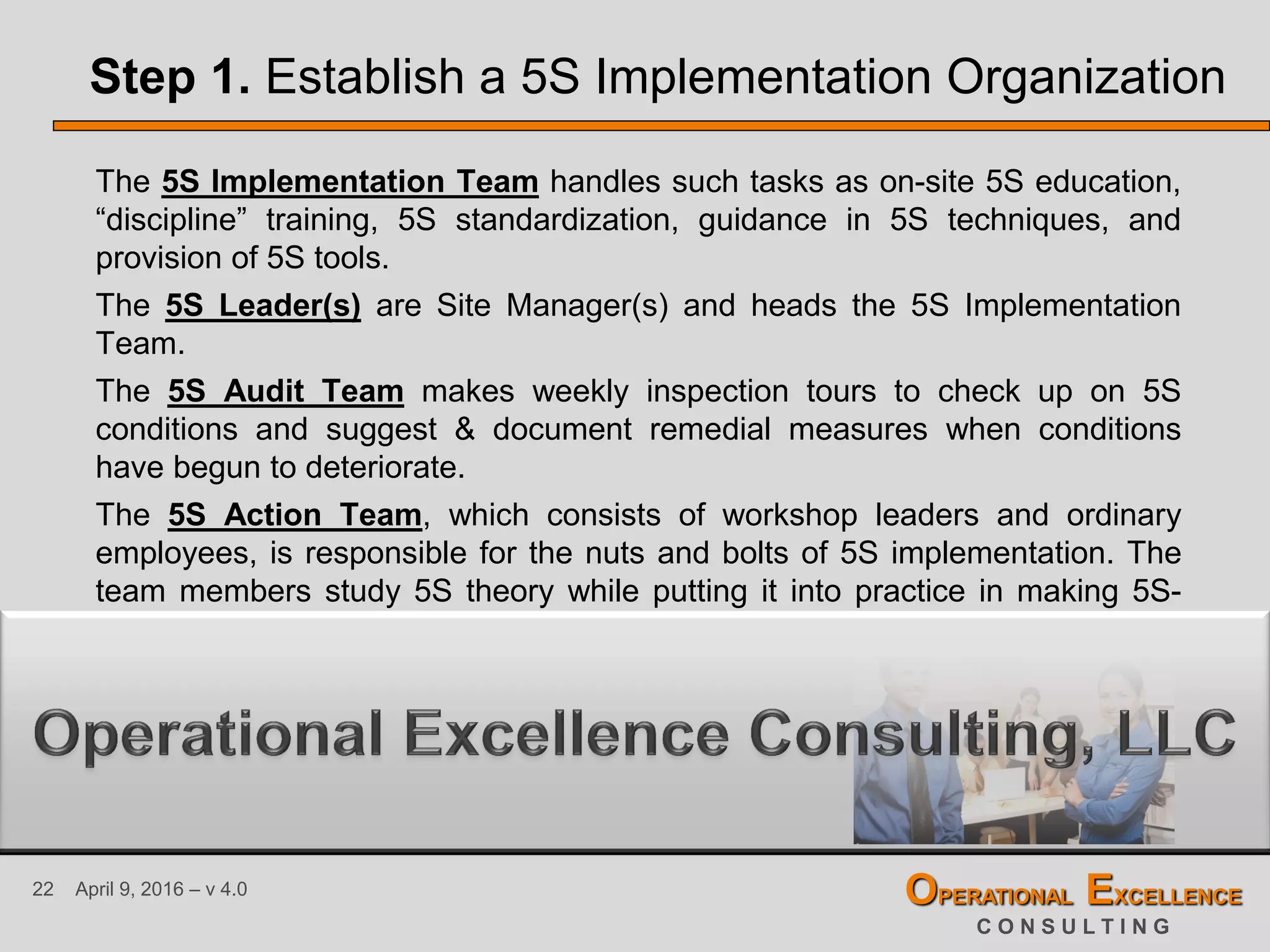 Lean 5S Visual Workplace Organization Training Module | PDF