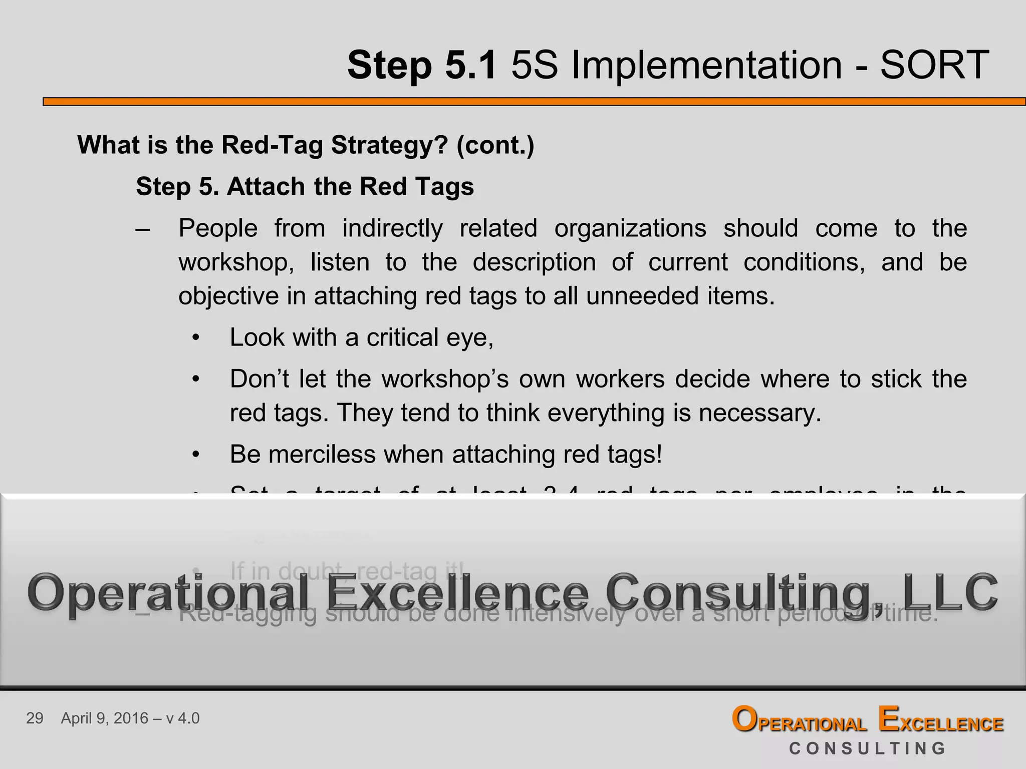 Lean 5S Visual Workplace Organization Training Module | PDF