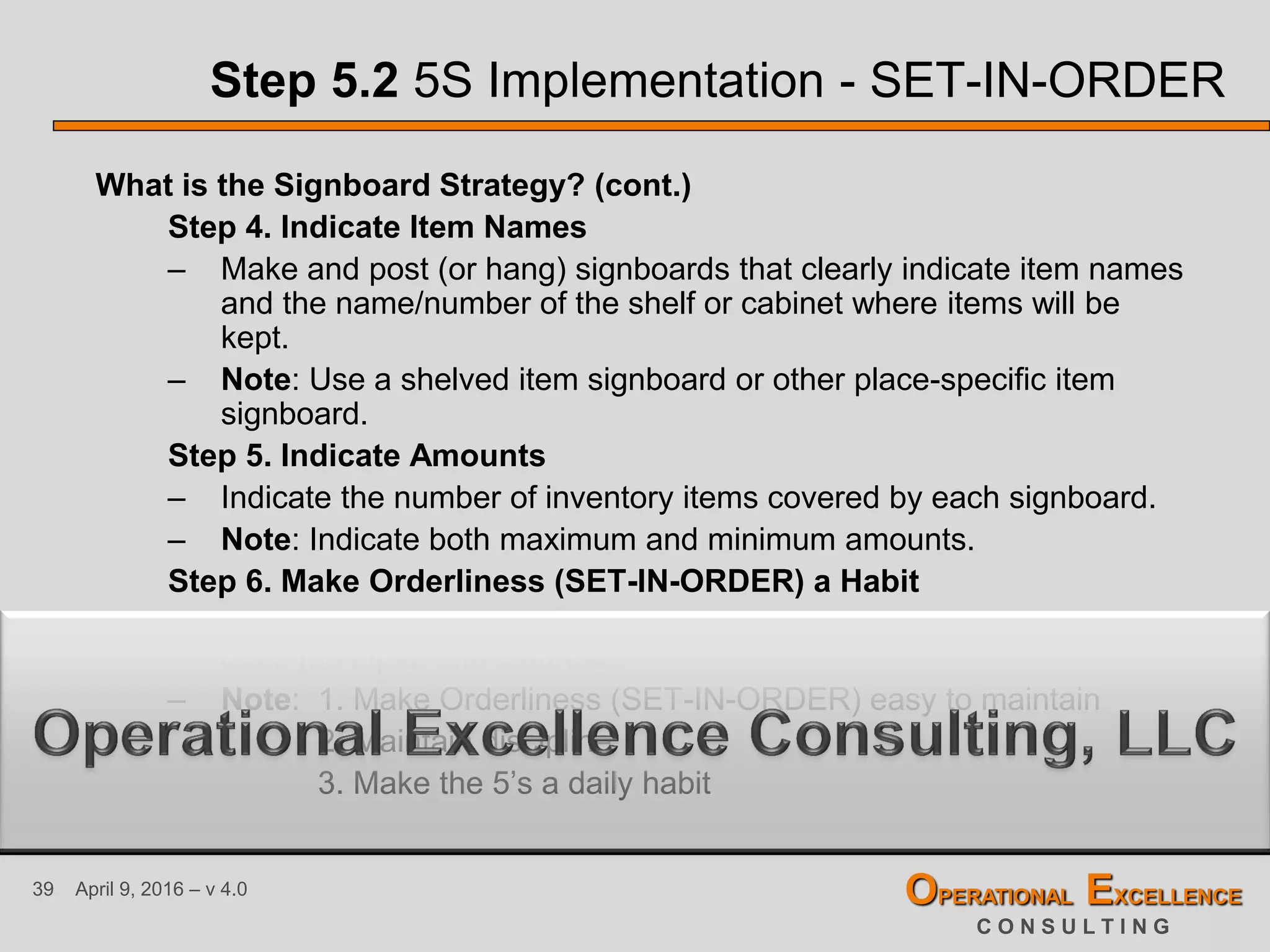 Lean 5S Visual Workplace Organization Training Module | PDF