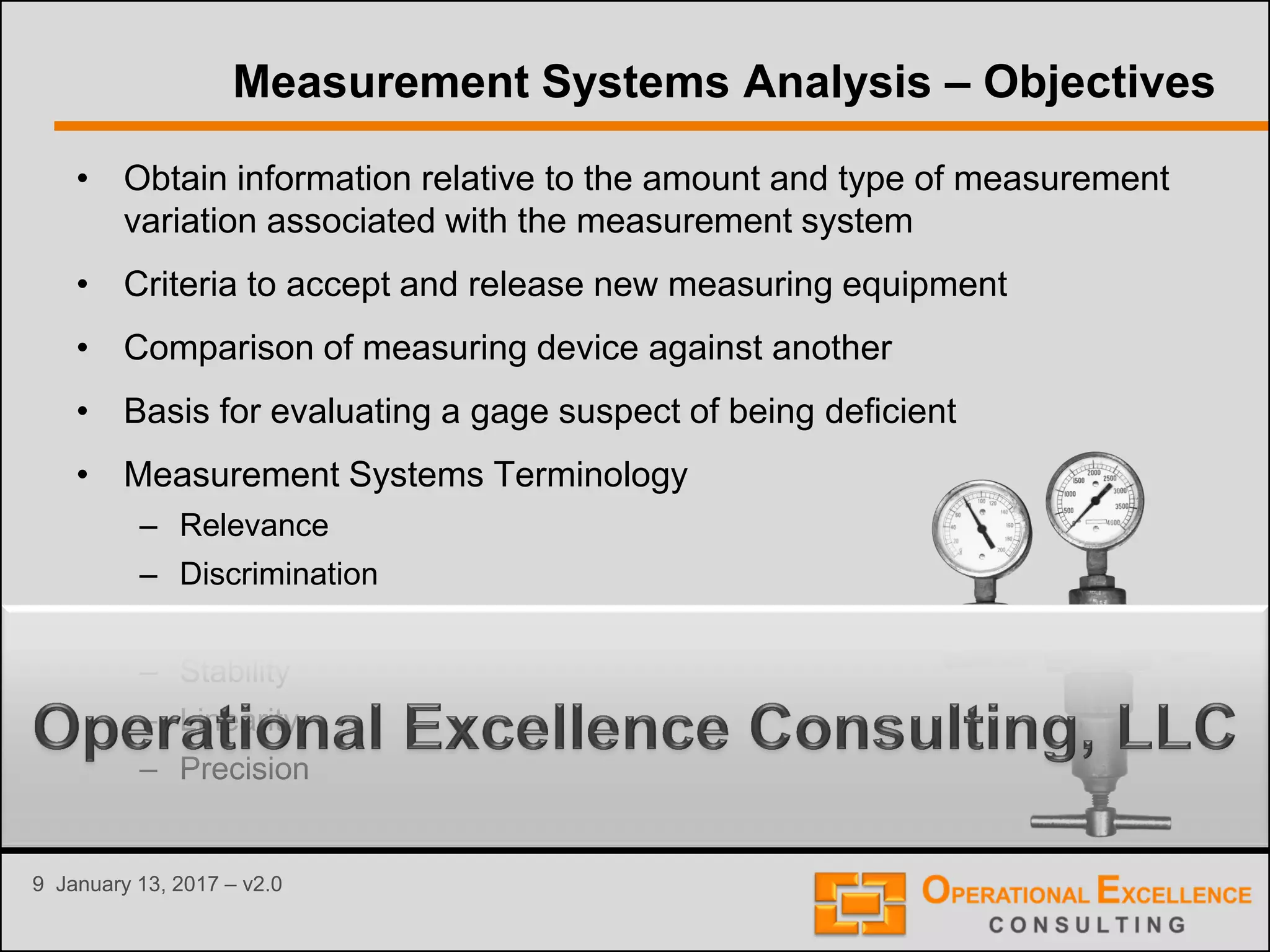 Measuremen Systems Analysis Training Module | PDF