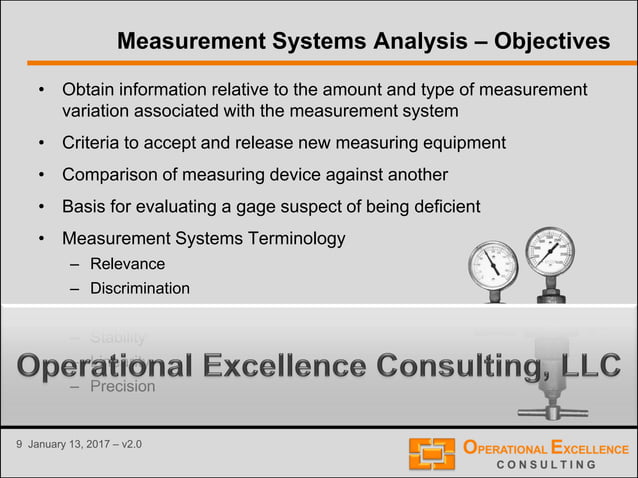 Measuremen Systems Analysis Training Module | PDF | Physics | Science