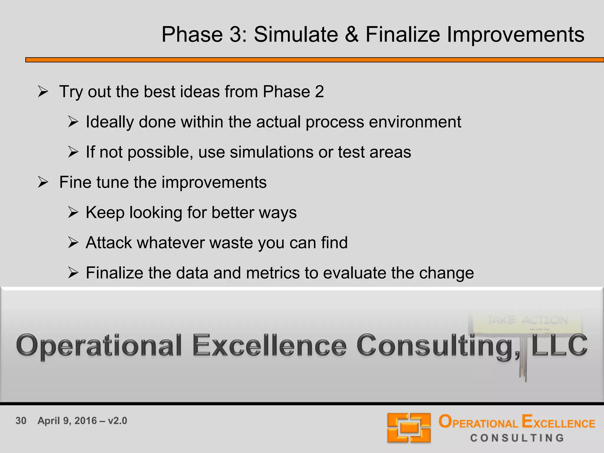 Lean Quick Changeover (SMED) Training Module | PDF