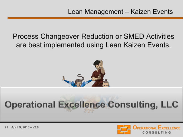 Lean Quick Changeover (SMED) Training Module | PDF | Manufacturing ...