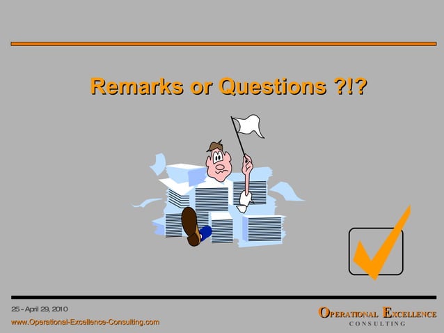 OpEx SPC Training Module | PPT