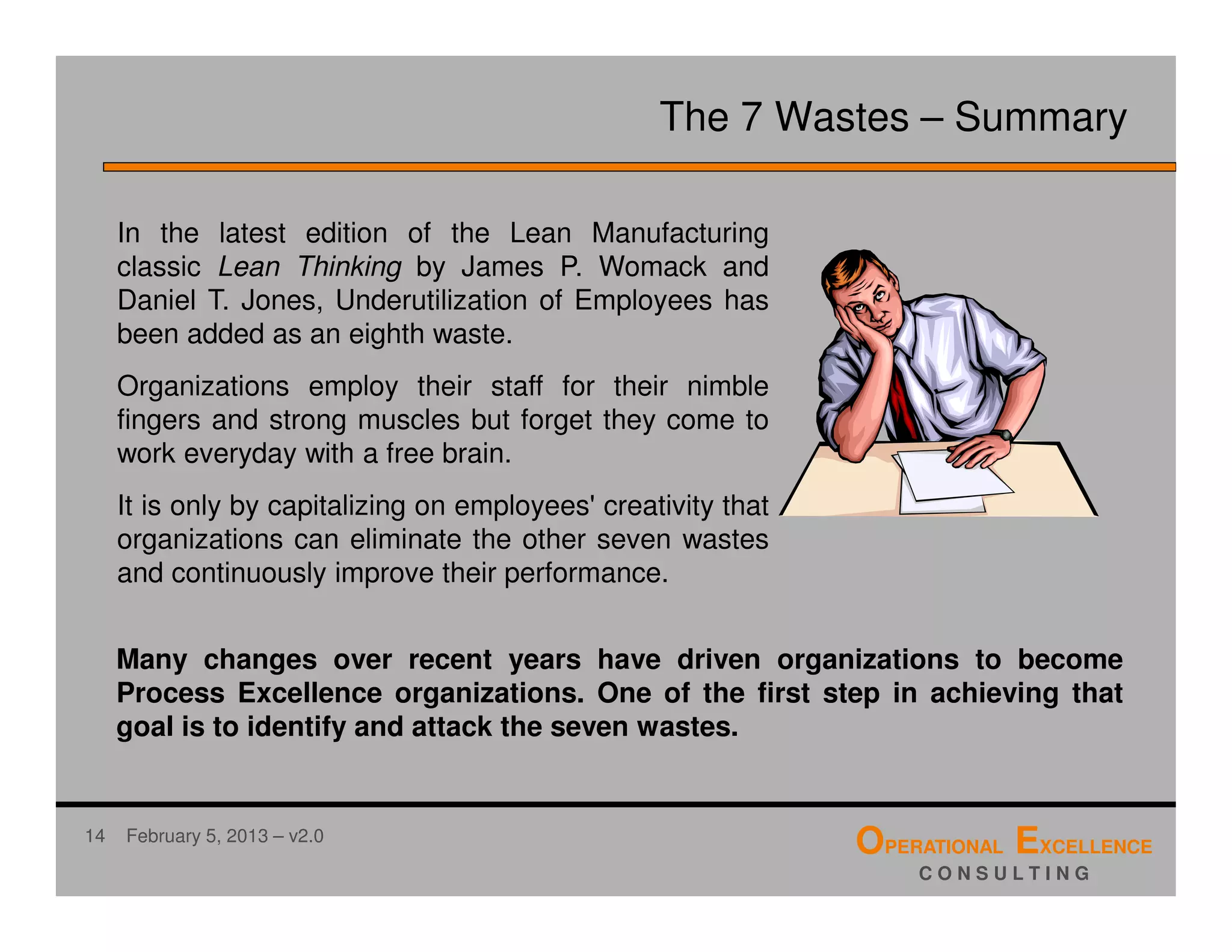 Lean Standard or Standardized Work Training Module | PDF