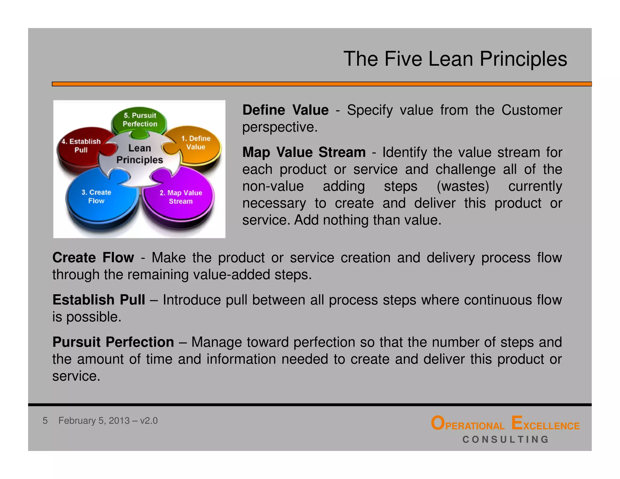Lean Standard or Standardized Work Training Module | PDF
