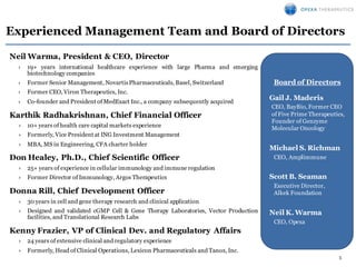 Opexa therapeutics corporate presentation january 2 | PPT